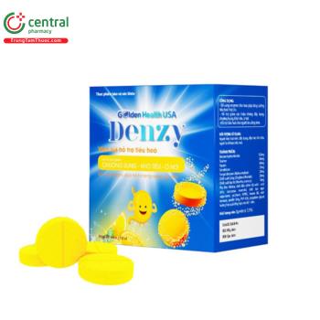 Viên sủi hỗ trợ tiêu hóa Denzy - cải thiện hệ tiêu hoá khoẻ mạnh