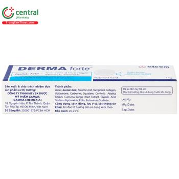Kem trị mụn Derma forte có tác dụng gì? Trị mụn ẩn không?