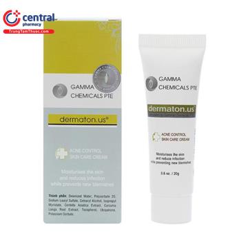 Kem trị mụn Dermaton.us 20g giúp giảm mụn và chống lão hóa da