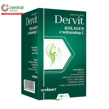 Viên uống đẹp da Dervit Kolagen giúp làm chậm quá trình lão hoá da