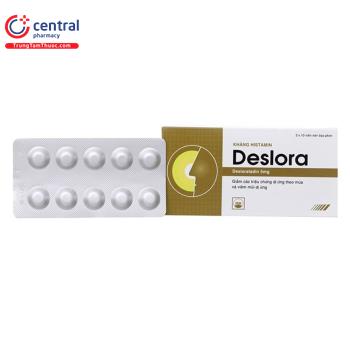 [CHÍNH HÃNG] Thuốc Deslora 5mg là thuốc gì? Giá bao nhiêu?