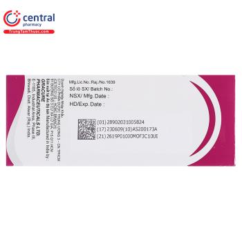 Thuốc Destacure 2.5mg/5ml: Công dụng, liều dùng, chống chỉ định