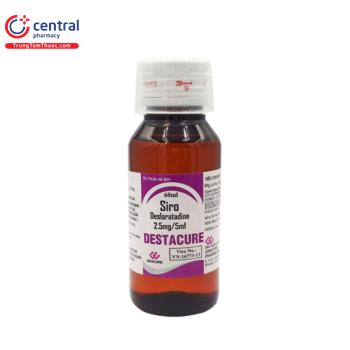Thuốc Destacure 2.5mg/5ml: Công dụng, liều dùng, chống chỉ định