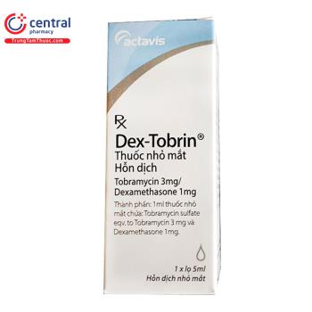 Thuốc Dex-Tobrin - thuôc điều trị nhiễm khuẩn mắt