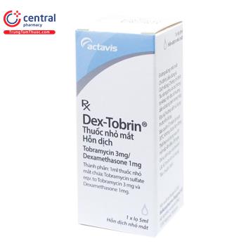 Thuốc Dex-Tobrin - thuôc điều trị nhiễm khuẩn mắt