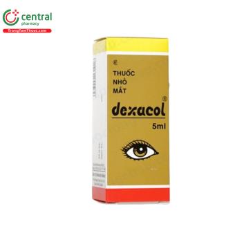 Thuốc nhỏ mắt Dexacol 5ml - Điều trị tắc và nhiễm khuẩn lệ quản