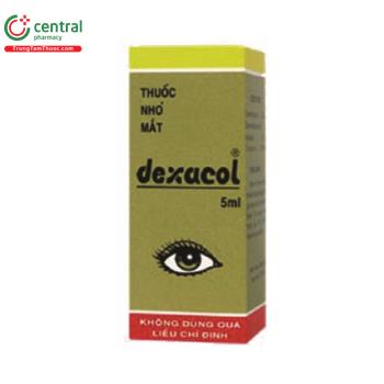 Thuốc nhỏ mắt Dexacol 5ml - Điều trị tắc và nhiễm khuẩn lệ quản