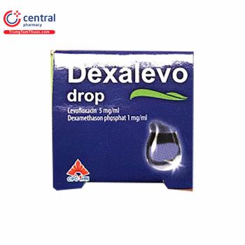 Thuốc Dexalevo drop 5ml - điều trị viêm mắt, nhiễm khuẩn mắt
