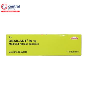 [CHÍNH HÃNG] Thuốc Dexilant 60mg (vỉ) - Thuốc kháng acid dạ dày