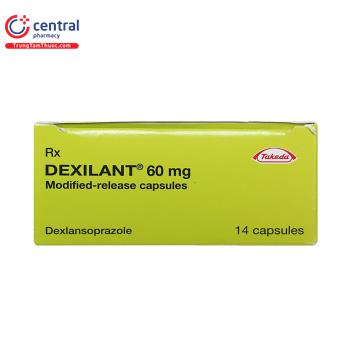 [CHÍNH HÃNG] Thuốc Dexilant 60mg (vỉ) - Thuốc kháng acid dạ dày