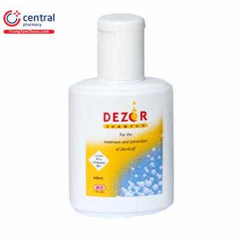 Dezor Shampoo 60ml - Dầu gội đầu chứa Ketoconazole trị nấm da đầu