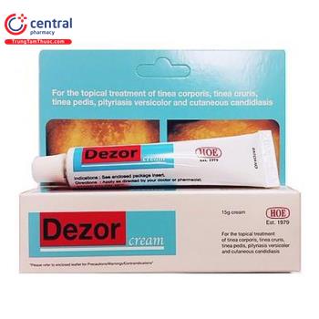[CHÍNH HÃNG] Thuốc Dezor Cream - điều trị nấm ngoài da hiệu quả