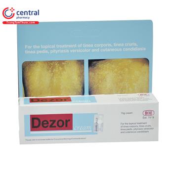 [CHÍNH HÃNG] Thuốc Dezor Cream - điều trị nấm ngoài da hiệu quả