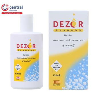 [CHÍNH HÃNG] Dầu gội trị nấm da đầu Dezor Shampoo 120ml