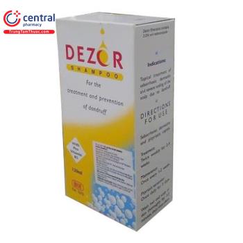[CHÍNH HÃNG] Dầu gội trị nấm da đầu Dezor Shampoo 120ml
