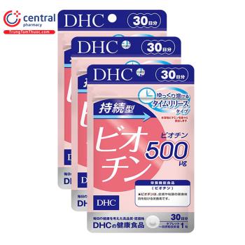 Thuốc mọc tóc Nhật DHC Biotin - Giúp tóc chắc khỏe, giảm gãy rụng