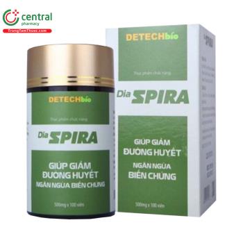 Thuốc Dia Spira giảm tình trạng và ngăn ngừa biến chứng tiểu đường