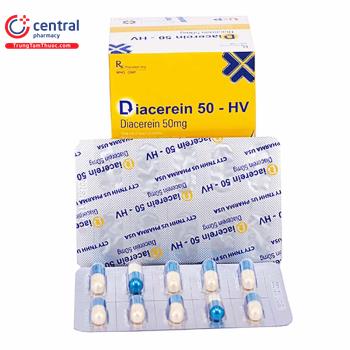Thuốc Diacerein 50 - HV điều trị cho người bệnh bị thoái hóa khớp