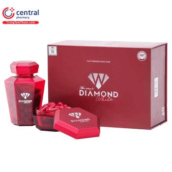 [CHÍNH HÃNG] Viên uống trắng da Diamond White cho da trắng sáng