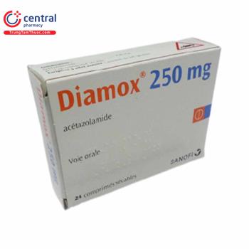 Thuốc Diamox 250mg chứa Acetazolamide là thuốc gì? giá bao nhiêu?
