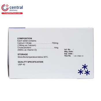 Thuốc Dicarbo bổ sung calci và vitamin D: cách dùng, liều dùng