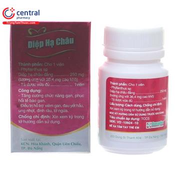 Thuốc Diệp Hạ Châu Danapha - Thuốc điều trị các bệnh về gan