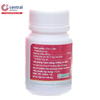 Thuốc Diệp Hạ Châu Danapha - Thuốc điều trị các bệnh về gan