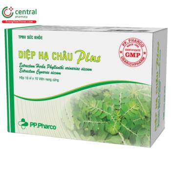 Diệp Hạ Châu Plus PP Pharco tăng cường chức năng trên gan, giải độc gan