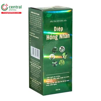 Dầu tắm gội dược liệu Diệp Hồng Nhan cho tóc suôn mượt, chắc khoẻ