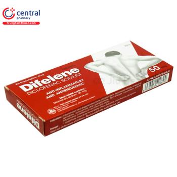 Thuốc Difelene (Diclofenac 50mg) - giảm đau xương khớp
