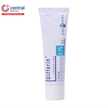 Thuốc Differin Cream 0.1% - Adapalene điều trị mụn trứng cá
