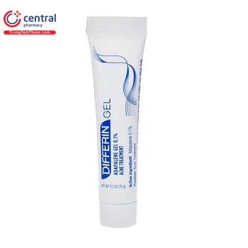Thuốc trị mụn trứng cá Differin Gel 0.1% 15g dùng cho da gì? Giá bao nhiêu?