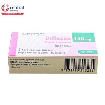[CHÍNH HÃNG] Thuốc Diflazon 150mg điều trị nhiễm nấm Candida