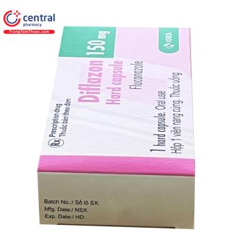 [CHÍNH HÃNG] Thuốc Diflazon 150mg điều trị nhiễm nấm Candida