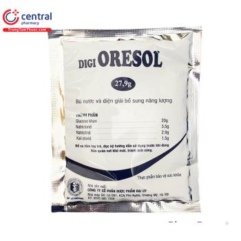 Thuốc Digi Oresol 27,9g Đại Uy giúp bù nước, điện giải cho cơ thể