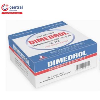 [CHÍNH HÃNG] Thuốc tiêm Dimedrol 10mg/1ml VinPhaco : Chỉ định, Liều dùng