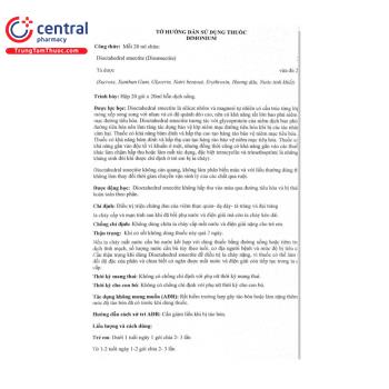 [CHÍNH HÃNG] Thuốc Dimonium - Thuốc điều trị tiêu chảy hiệu quả