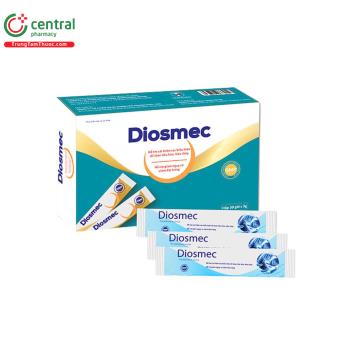 Bột pha Diosmec hỗ trợ cải thiện rối loạn tiêu hoá, ngừa tiêu chảy