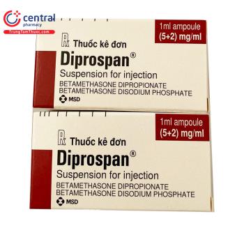 Thuốc Diprospan 1ml: tác dụng, cách dùng và lưu ý sử dụng