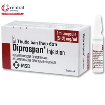 Thuốc Diprospan 1ml: tác dụng, cách dùng và lưu ý sử dụng