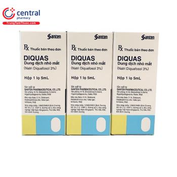 Thuốc Diquas: công dụng, cách dùng hiệu quả, lưu ý khi dùng