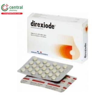 Thuốc Direxiode - Điều trị bệnh lỵ amip đường ruột và tiêu chảy cấp