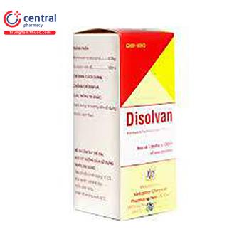 Thuốc Disolvan 100ml điều trị viêm phế quản, viêm đường hô hấp