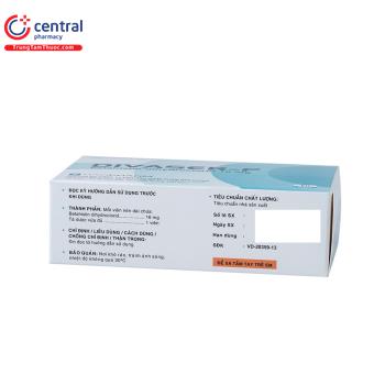 [CHÍNH HÃNG] Thuốc Divaser- F 16 mg - Thuốc điều trị chóng mặt