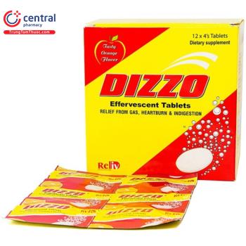 Thuốc Dizzo - Giảm đầy hơi, khó tiêu: Công dụng và liều dùng