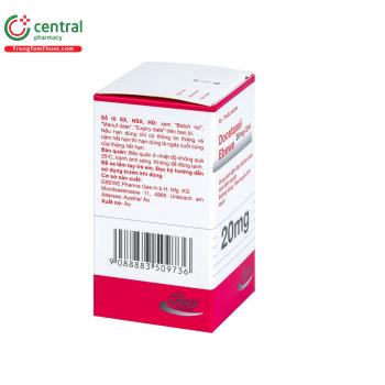 Thuốc Tiêm Docetaxel Ebewe 20mg/2ml điều trị nhiều loại ung thư