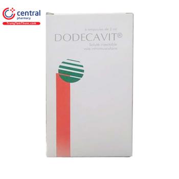 Thuốc tiêm Dodecavit (0,5mg/ml) - cung cấp và bổ sung vitamin B12