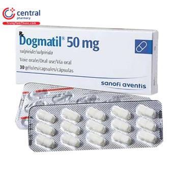 [CHÍNH HÃNG] Thuốc Dogmatil 50mg - An thần kinh, giảm kích động
