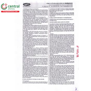 Thuốc Dogrel SaVi 75mg - Chống kết tập tiểu cầu, phòng bệnh t im mạch