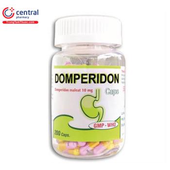 Thuốc Domperidon Caps Phapharco- thuốc kháng dopamin điều trị nôn
